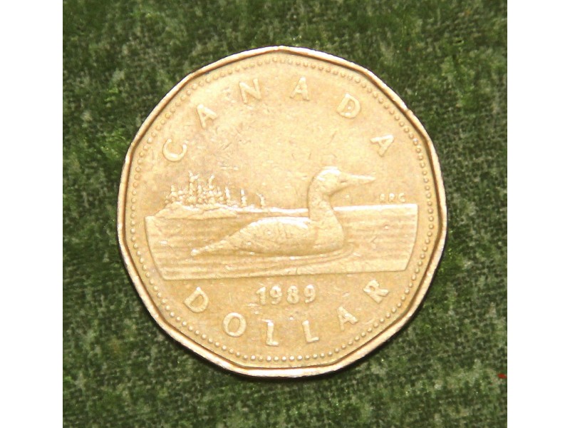 CANADA -1 DOLLAR 1989.