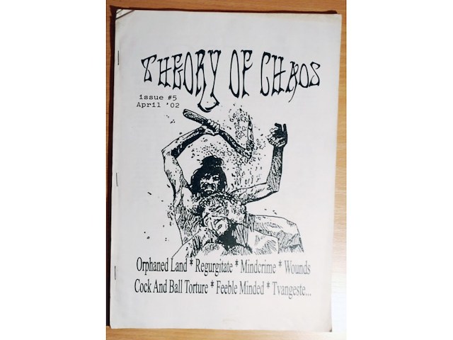 fanzin THEORY OF CHAOS br. 5 (2002) srpski metal zine