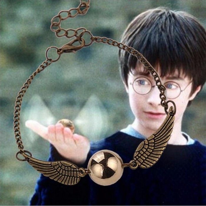 Harry Potter Golden snitch skrivalica Narukvica,mindjuse i