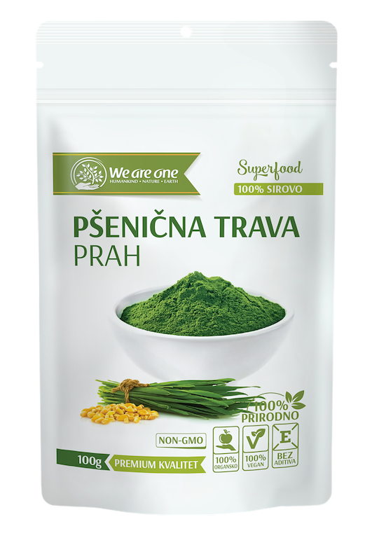 PŠENIČNA TRAVA U PRAHU ORGANIC, WE ARE ONE 200G