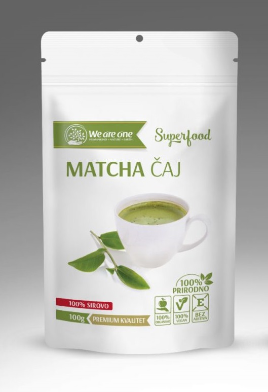 MATCHA (MAČA) ČAJ ORGANIC, WE ARE ONE 100G