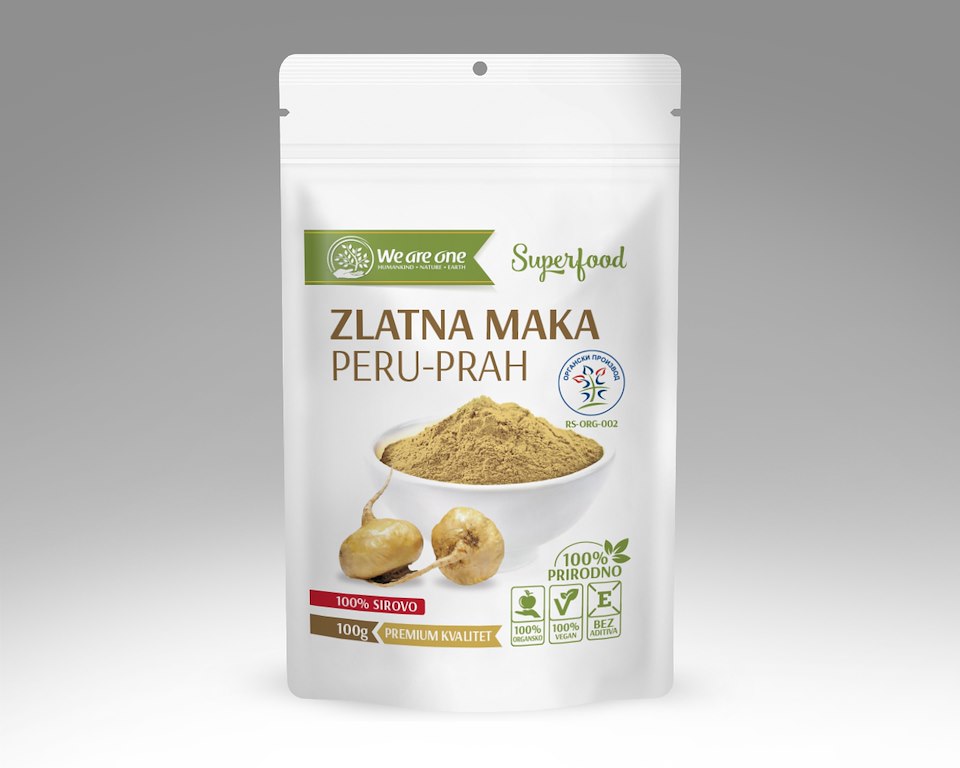 ZLATNA MAKA U PRAHU ORGANIC, WE ARE ONE 100G