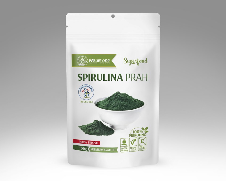 SPIRULINA U PRAHU ORGANSKA, WE ARE ONE 200G