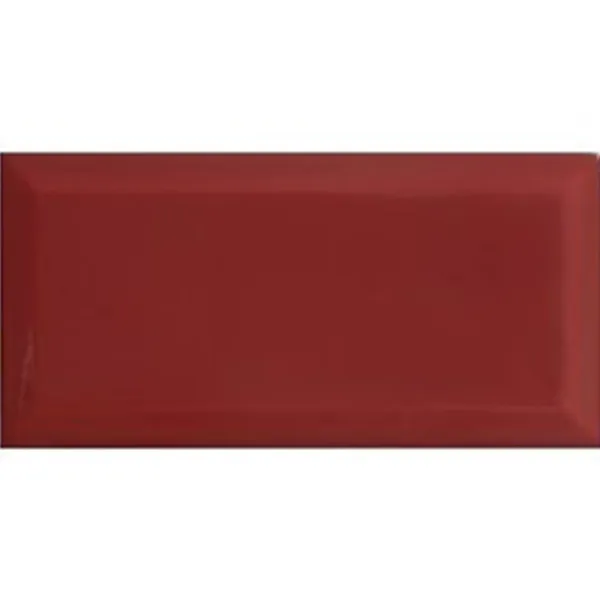 Biselado Rojo Burdeos 10×20