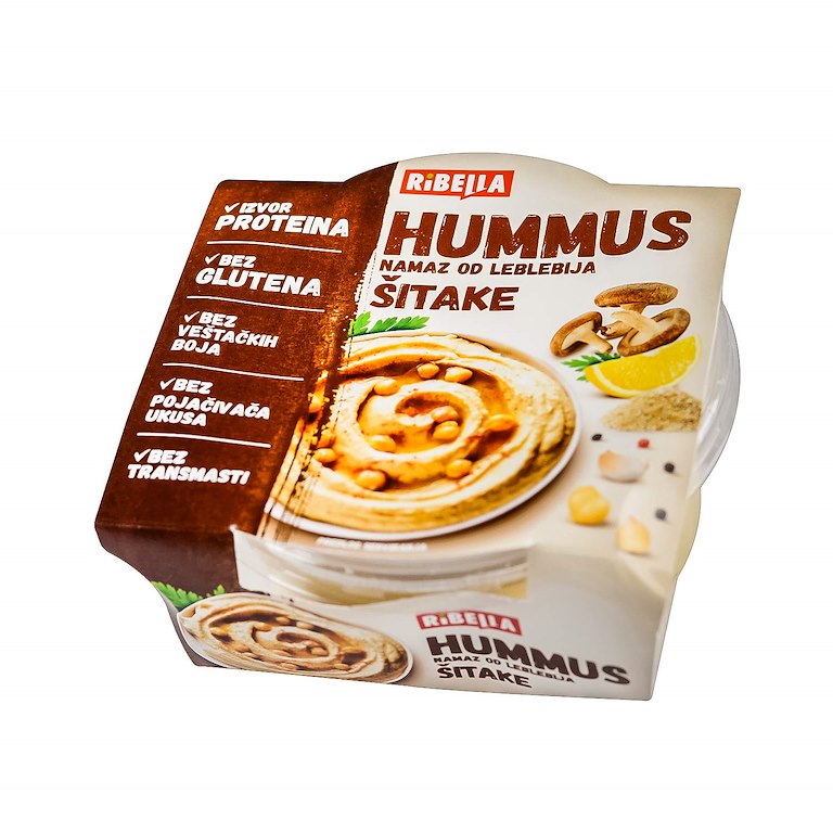 ribella hummus šitake 200g ribella