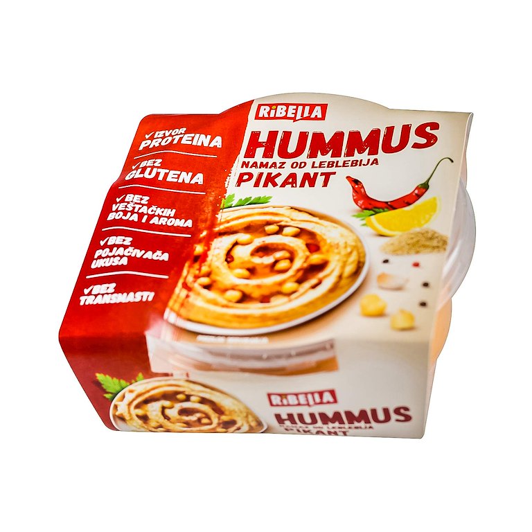 ribella hummus pikant 200 g ribella