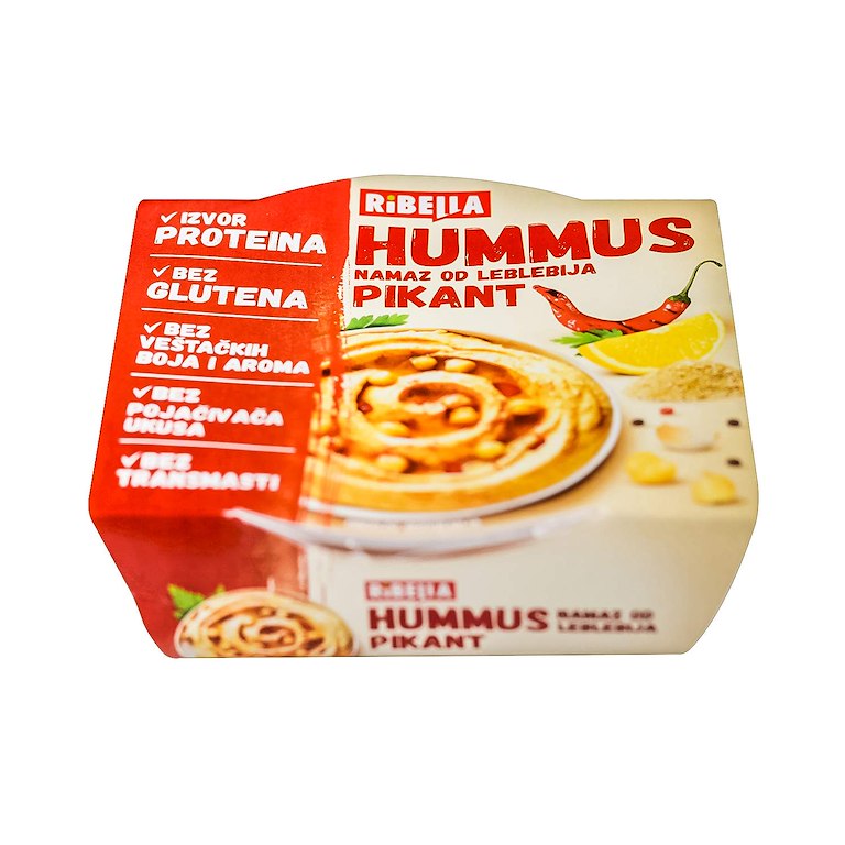 ribella hummus pikant 80g ribella