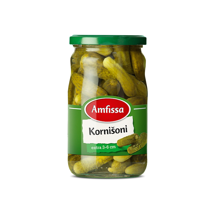 Amfissa kornisoni pasterizovani 680 g