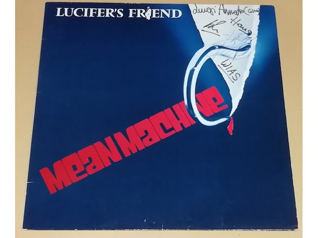 Lucifer`s Friend ‎– Mean Machine (LP), GERMANY
