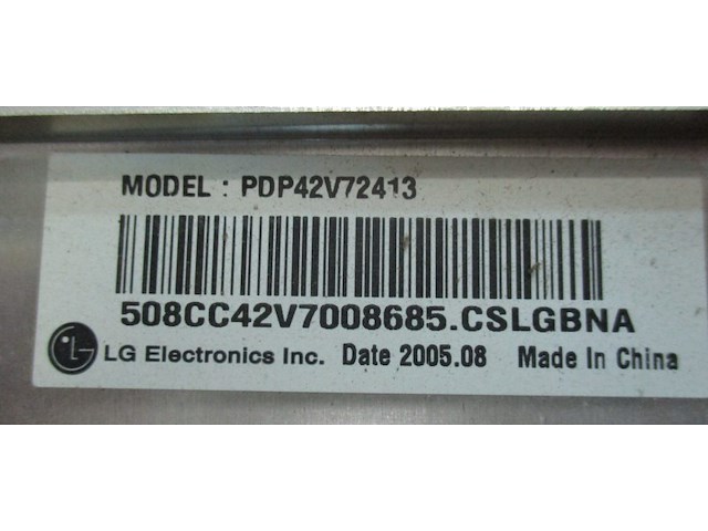 Plazma Panel 42` PDP42V72413   LG