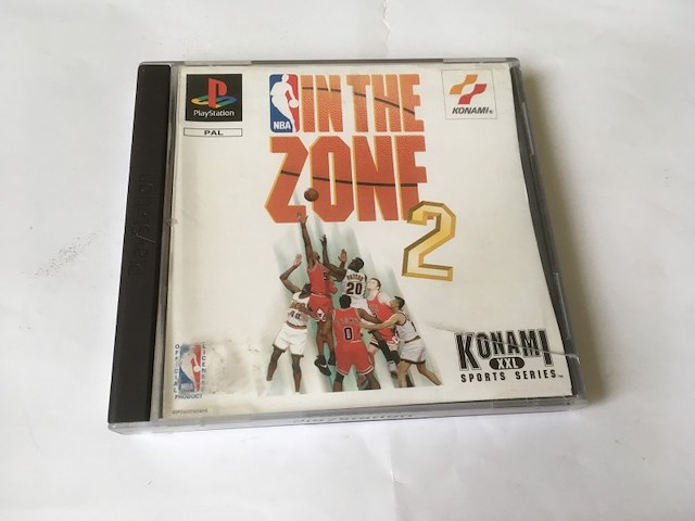 PS1 original igrica - NBA In the Zone 2