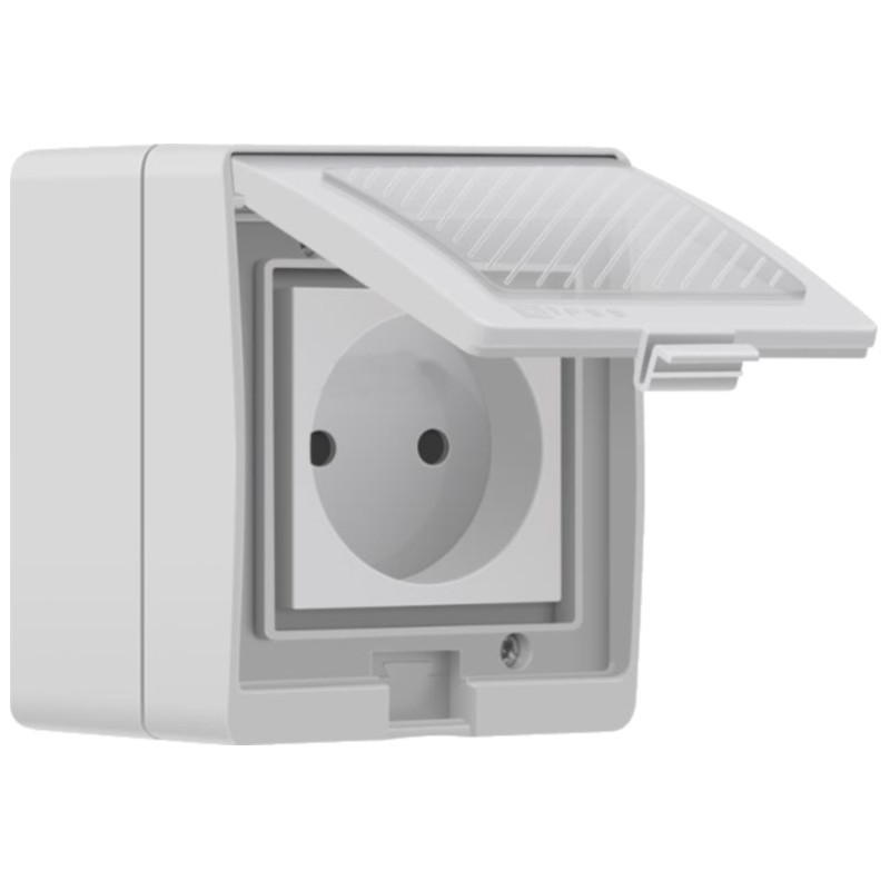 SONOFF S55 smart-home nazidna IP55 outdoor OG šuko utičnica sa poklopcem 3500W, 85x70x70mm (VxŠxD), WiFi 2.4GHz kontrola, timer i smart scenarija, besplatna eWeLink app, Amazon Alexa / Google Assi...