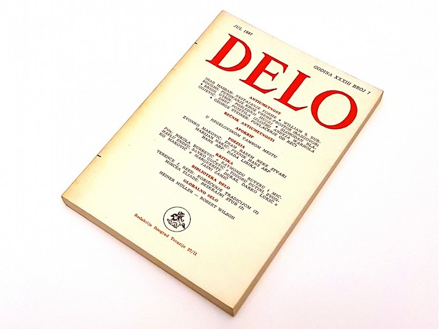 Delo (jul 1987.): Antiumetnost