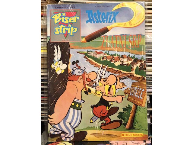 BISER STRIP 6- ŠAMPIONI STRIPA - ASTERIX - ZLATNI SRP