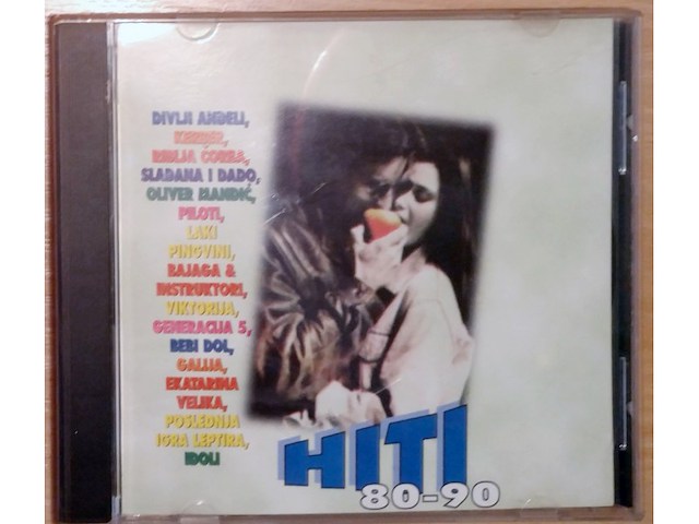 CD V/A - Hiti 80-90 (1997) Idoli, Čorba, Oliver, Kerber