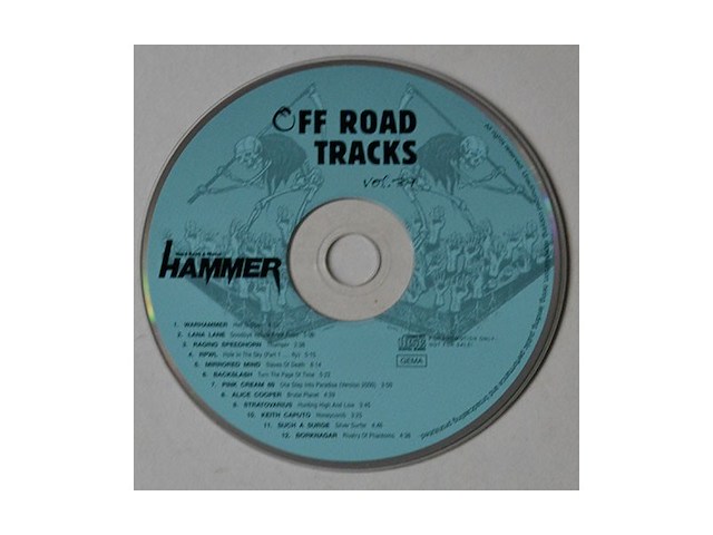 Metal Hammer Off Road Tracks Vol. 39 (samo CD)
