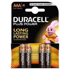 Baterije AAA alkalne LR03 Duracell Basic duralock 508180, 1/4