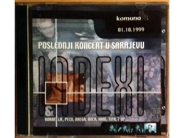 2CD INDEXI - Poslednji koncert u Sarajevu, 1999 (2002)