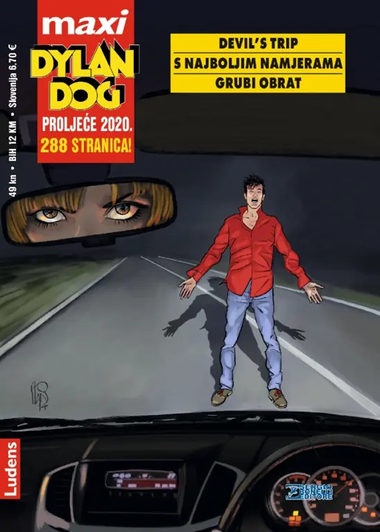 Ludens Dylan Dog Maxi 21: Devil’s trip ; S najboljim namjeram ; Grubi obrat