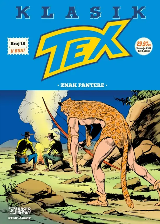 Strip agent Tex klasik 18: Znak pantere