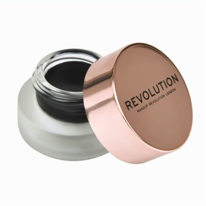 Gel ajlajner sa četkicom REVOLUTION MAKEUP Crni 3g