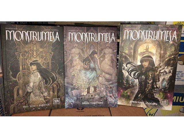 Monstrumesa 1-3 komplet