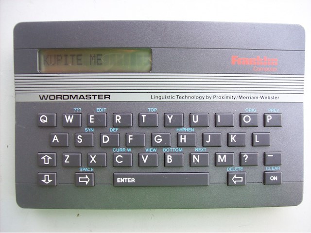 Franklin-Word-Master-Word  WM-1000  iz 1987-me