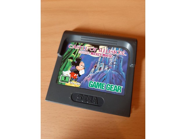 Castle of Illusion Starring Mickey Mouse SEGA GAME GEAR