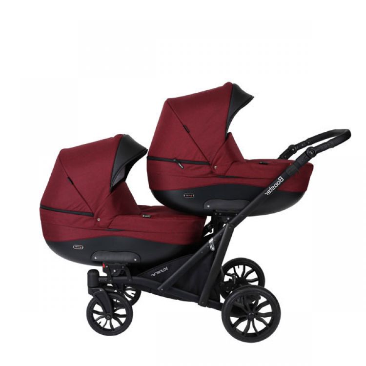 KUNERT BOOSTER KOLICA ZA BEBE SET 2U1 CRNI RAM