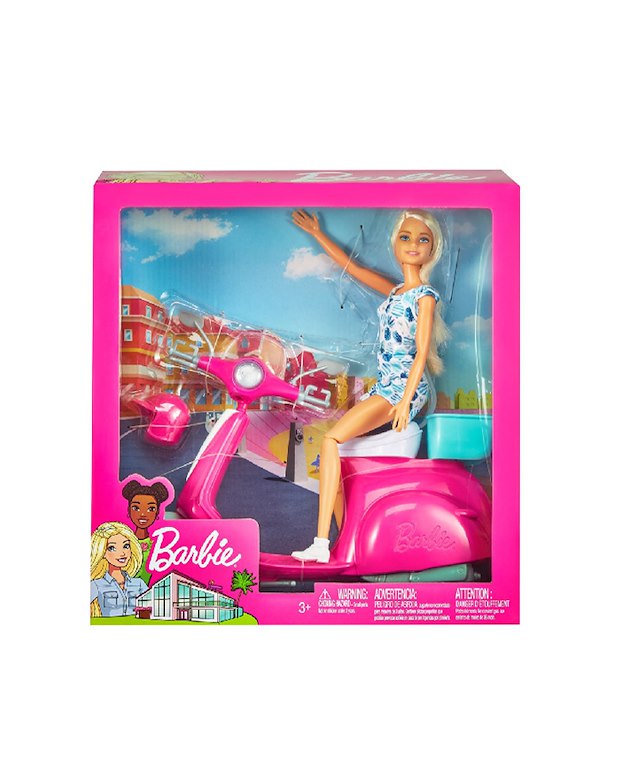 DEČJA LUTKA BARBIE MOTOR Pertini