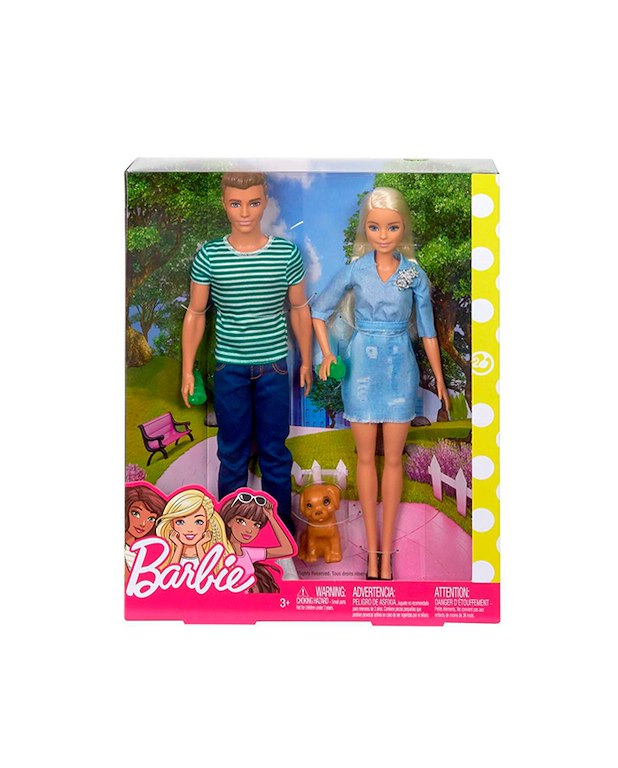 DEČJA LUTKA BARBIE I KEN Pertini