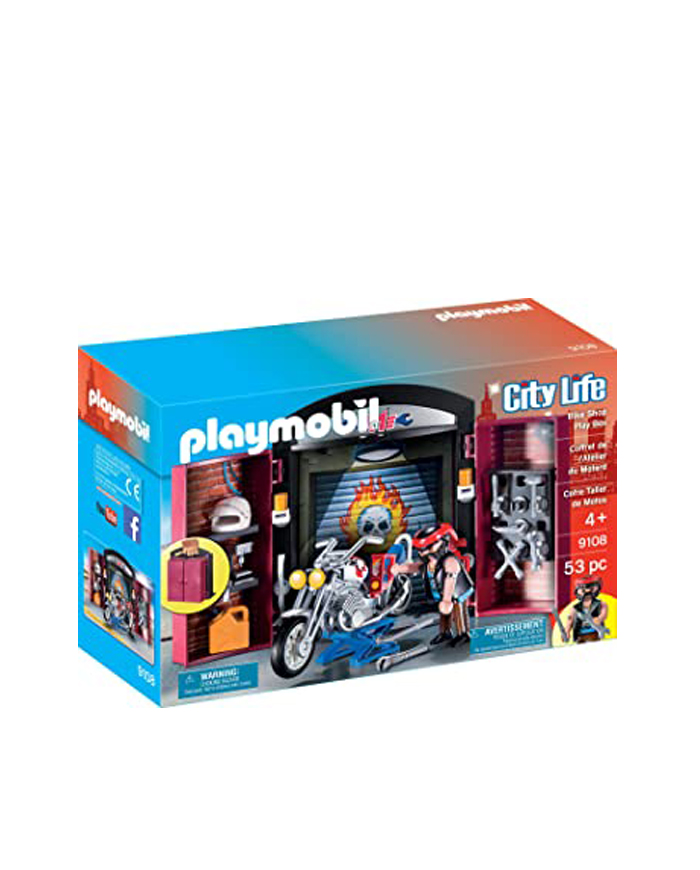 PLAYMOBIL CITY LIFE BIKE SHOP Pertini