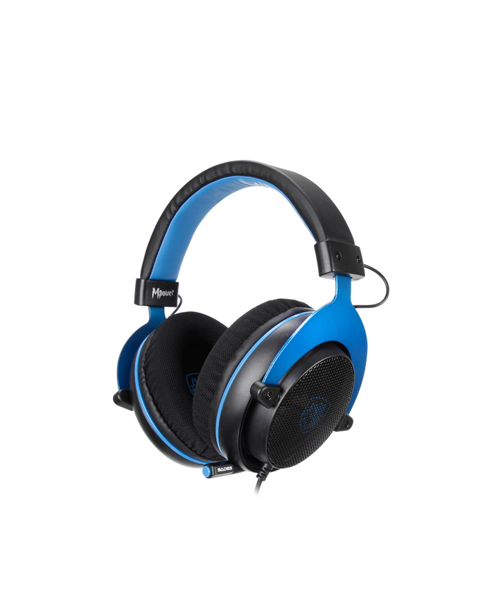 SLUŠALICE MPOWER SA-723 GAMING HEADSET BLUE Sades