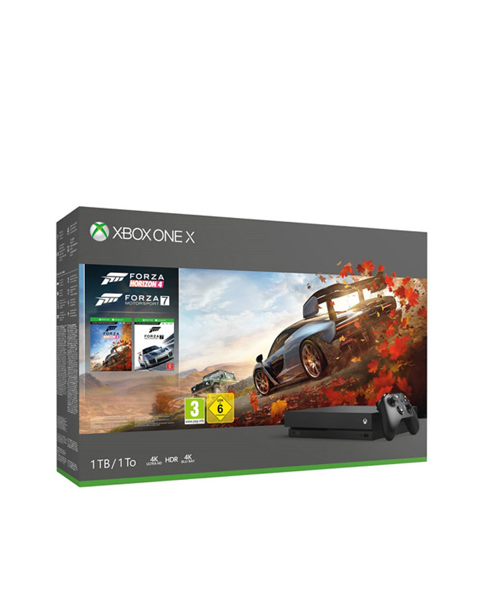 DEČJA KONZOLA XBOXONE X CONSOLE 1TB + FORZA MOTOSPORT 7 BLACK Microsoft