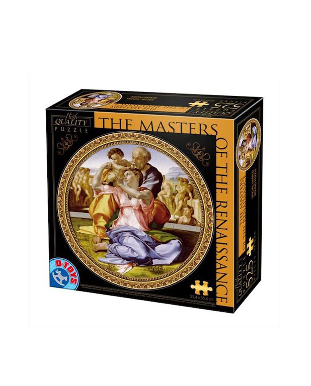 PUZZLE 525PCS ROUND RENAISSANCE 04 Milenijum