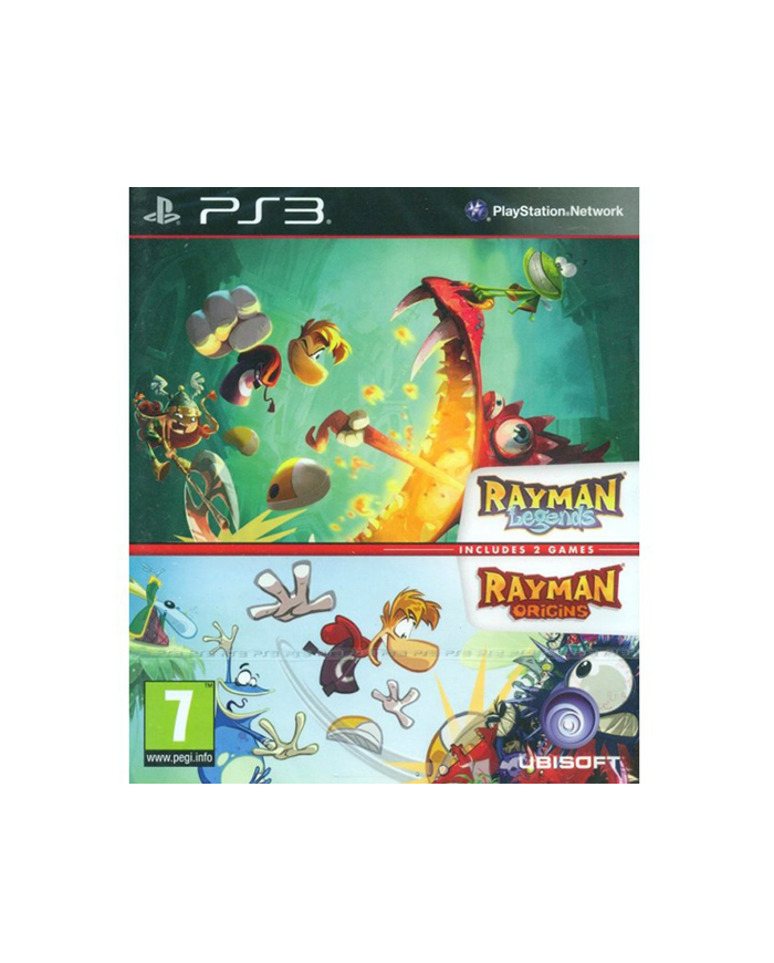 DEČJA VIDEO IGRA PS3 COMPILATION RAYMAN LEGENDS & RAYMAN ORIGINS Ubisoft Entertainment