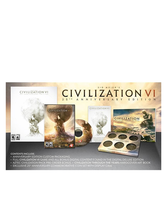 DEČJA VIDEO IGRA PC Civilization 6 25TH ANNIVERSARY EDITION Take2