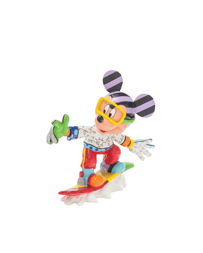 DEČJA IGRAČKA FIGURA SNOWBOARDING MICKEY Romero Britto