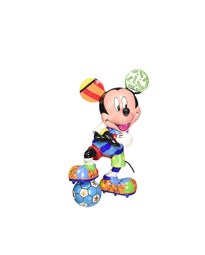 DEČJA IGRAČKA FIGURA MICKEY MOUSE FOOTBALL Romero Britto