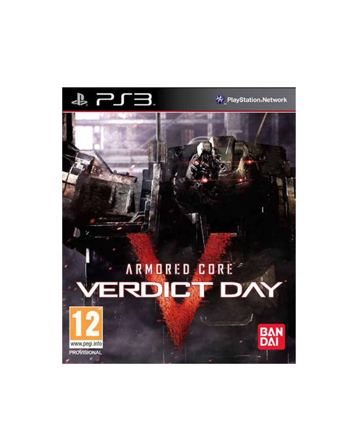 DEČJA VIDEO IGRA PC AMORED CORE VERDICT DAY Namco Bandai