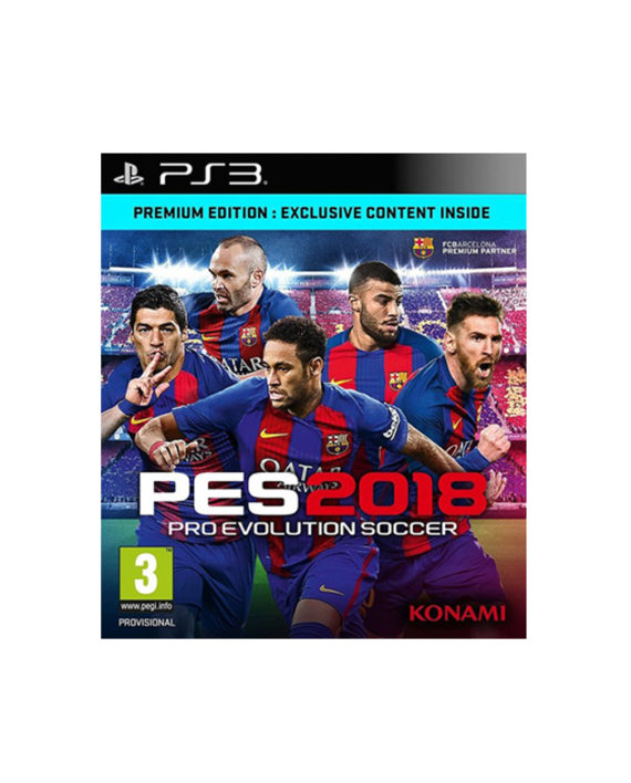 DEČJA VIDEO IGRA PS3 PRO EVOLUTION SOCCER 2018 PREMIUM EDITION Konami