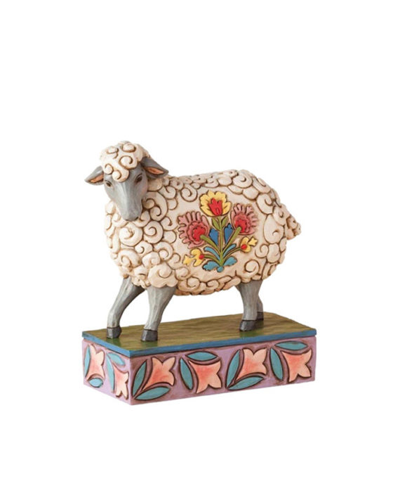 DEČJA IGRAČKA FIGURA HANDMADE FOLK SHEEP Jim Shore