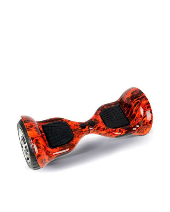 HOVERBOARD C10 SELF BALANCING WHEEL 10″ CARBON FLAME RED KooWheel