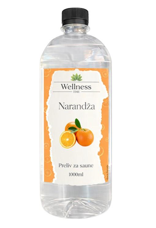 Miris za saune Narandža 1l Wellness Time