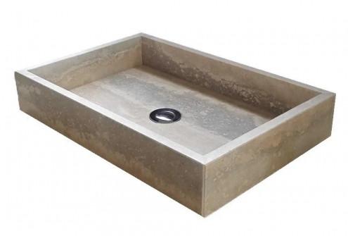 Kameni lavabo Travertino Romano Silver B010