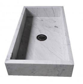 Kameni lavabo Carrara Crema Delicata B012