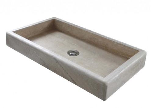 Kameni lavabo Travertino Chiaro L003