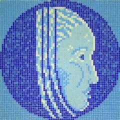 Horoskopski znak DEVICA od mozaika