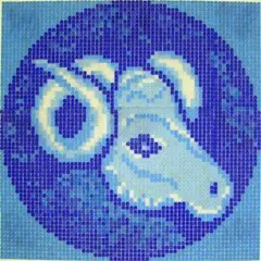 Horoskopski znak OVAN od mozaika