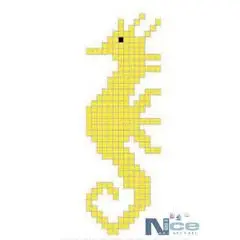 Morski motiv VODENI KONJIĆ 3 od mozaika
